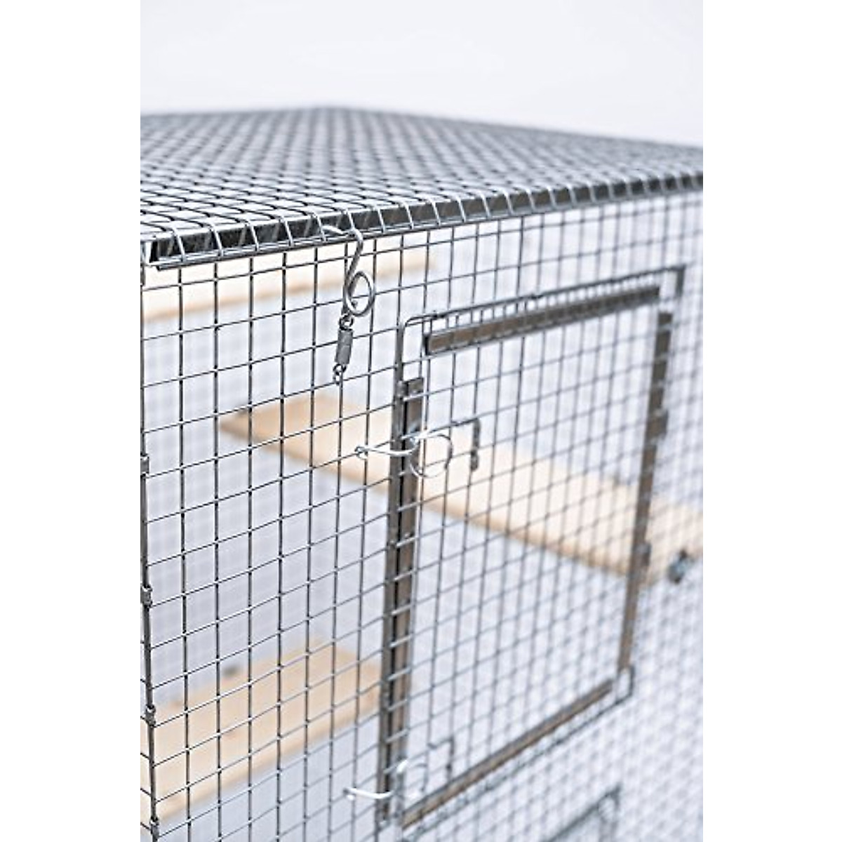Chinchilla Mansion Chinchilla Cage, Handmade in USA, No Plastic, Built for Chinchillas by Chinchilla Owners, 48" Tall, 30" Wide, 24" Deep, Built to Last.