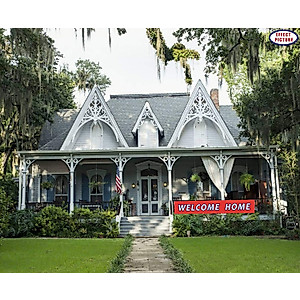 Large Welcome Home Banner | Back Home Welcome Sign | Extra Large Homecoming Party Decorations