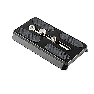 CAMVATE Camera Quick Release Base Plate with 1/4" & 3/8" Threads Compatible with Manfrotto577/ 501/504/ 701 Tripod - 2149