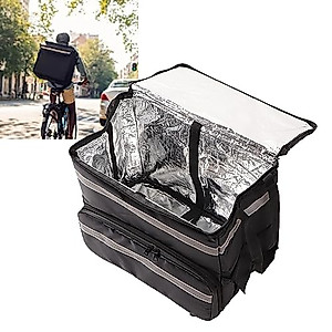 TOPINCN Insulated Pizza Delivery Backpack Large Capacity Expandable Layer Thermal Backpack for Camping Travel