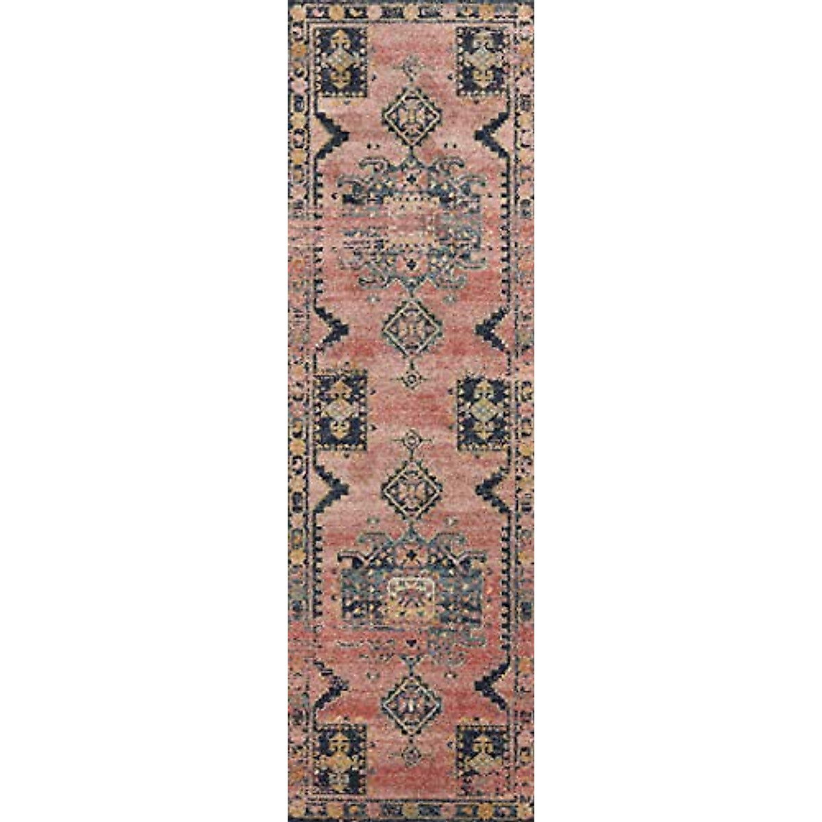 Loloi II Jocelyn Collection JOC-06 Rose/Rose, Transitional 7'-10" x 10' Area Rug