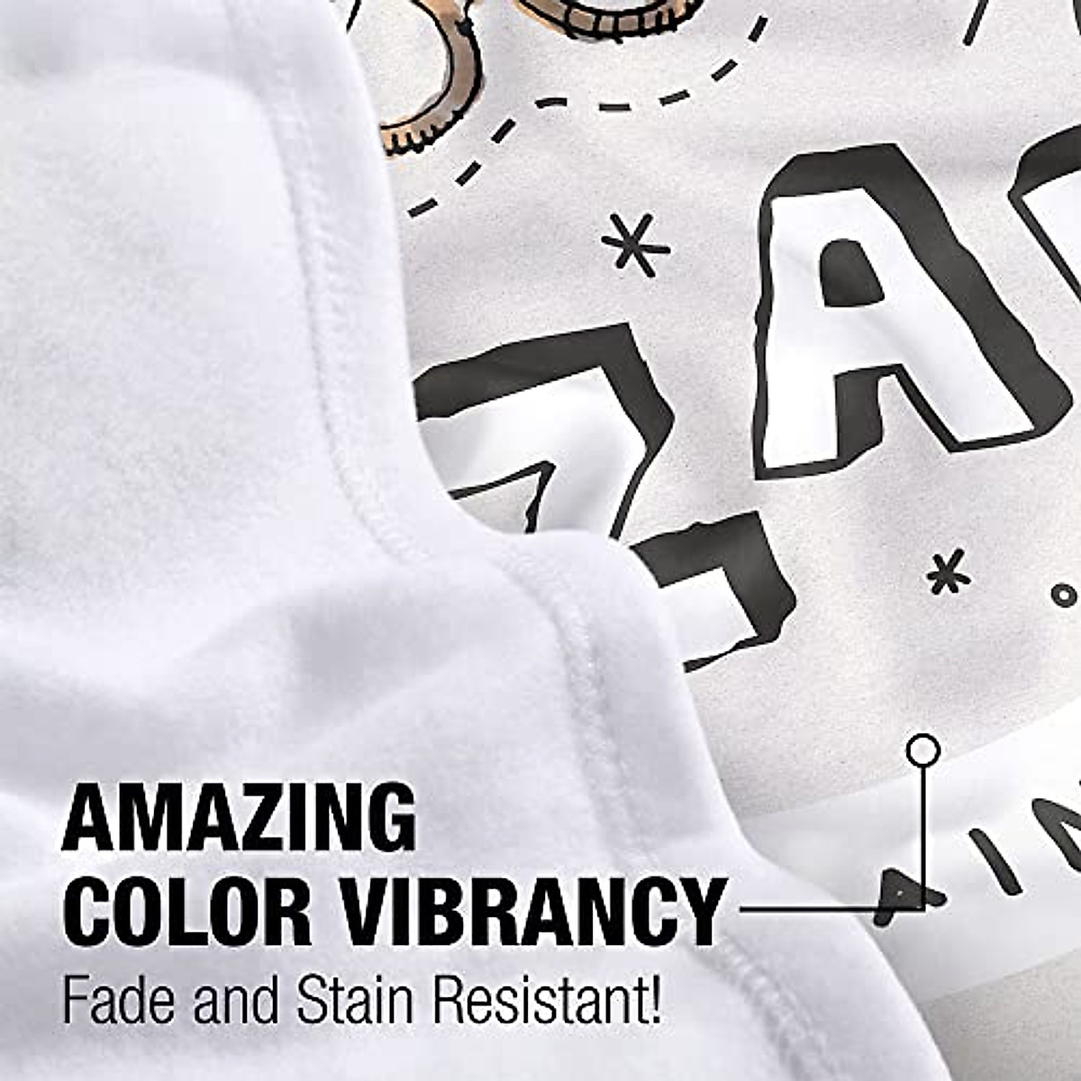 Harry Potter Fleece Baby Blanket, 30"x40" Wizard in Training, Unisex for Girls & Boys, Infants/Toddlers