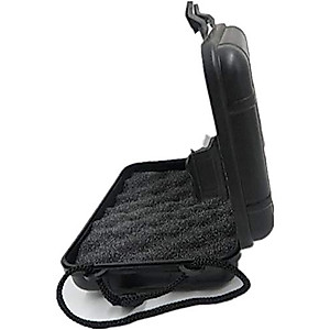 e5e10 Plastic Broadheads Box Portable Convenient Black Broadhead Storing Case Flashlight Box