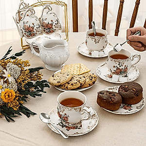 yasheng Mini 18/10 Stainless Steel Bistro Spoon 12.5 cm (4.9 Inch), Set of 6