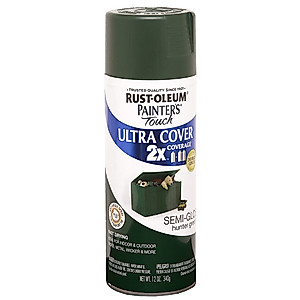 Rust-Oleum Painter's Touch Ultra Cover Semi-Gloss Hunter Green Spray Paint 12 oz.
