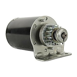 Yuncoold 14 Tooth Starter Motor Replacement for Troy bilt Pony 17.5HP Riding Lawn Mower Replace Briggs Stratton Engine