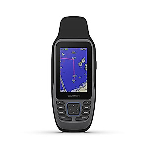 Garmin GPSMAP 79sc, Marine GPS Handheld Preloaded With BlueChart g3 Coastal Charts, Rugged Design and Floats in Water