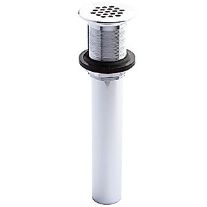 Novatto Vessel Sink Strainer Drain, Chrome (STD-CH)