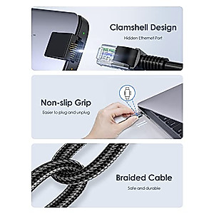 LENTION Ultra-Thin USB C Hub with Ethernet, 4K HDMI, USB 3.0/2.0, Card Readers & PD Adapter for 2023-2016 MacBook Pro 13/14/15/16/M1/M2, New Mac Air & Surface, Chromebook, More (CB-C48, Space Gray)