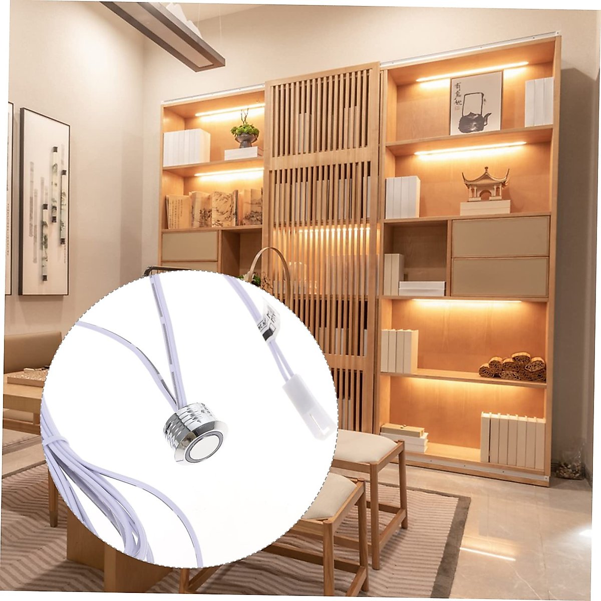 YARNOW Touch Sensor Led Touch Light Dimmer Led Dimmer Lamp Replacement for Light Dimmer Light Touch Light Induction Abs Controller Human Sensor LED Light Strip Controller