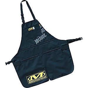 Mechanix Wear: Shop Apron - Heavy Duty Apron with Adjustable Straps for a Comfort Fit, Durable and Liquid Resistant Work Apron, Added Storage for Tools (One Size Fits All )