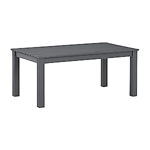 Signature Design by Ashley Fynnegan Outdoor Loveseat with Table, Gray