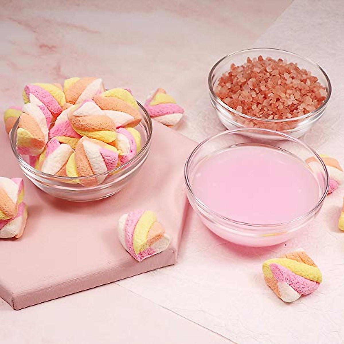 SZUAH 16 Pack Small Glass Bowls 4 Inch Prep Bowls 6.5 OZ Serving Bowls Microwaveable Stackable Clear Glass Bowls for Kitchen, Dessert, Dips, Nut and Candy Dishes, Dishwasher Safe