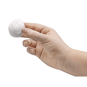 Swisspers Organic 100% Natural Organic Cotton Balls, 80-Count Bag