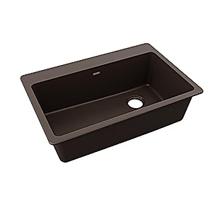 Elkay ELG13322MC0 Quartz Classic Mocha Single Bowl Drop-in Sink