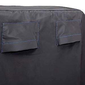 Broil King 68487 Heavy Duty PVC Polyester Grill Cover,Black, 58-Inches