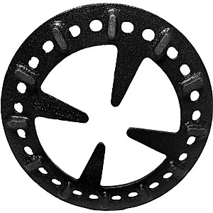 𝐌𝐂𝐀𝐌𝐏𝐀𝐒 2 Packs Cast Iron Gas Stove Cooker Ring Reducer for Gas Stovetop Espresso Maker,Coffee Moka Pot