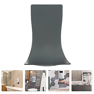 Hemoton 1pc Water Tray Soap Dispenser Catch Tray Wall Mount Soap Dispenser Wall Mounted Holder Laundry Cup Holder Soap Dispenser Drip Tray Black Automatic Plastic Soap Holder