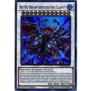 Yu-Gi-Oh! - Hot Red Dragon Archfiend King Calamity - DUPO-EN059 - Ultra Rare - 1st Edition - Duel Power