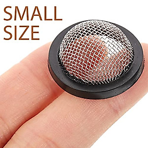 GANAZONO 30pcs Stainless Steel Screen Hose Washers Filter Pressure Shower Head Washer Gasket Inlet Hose Screen Washer Repair Kit for Washing Machine Garden Hose Connector