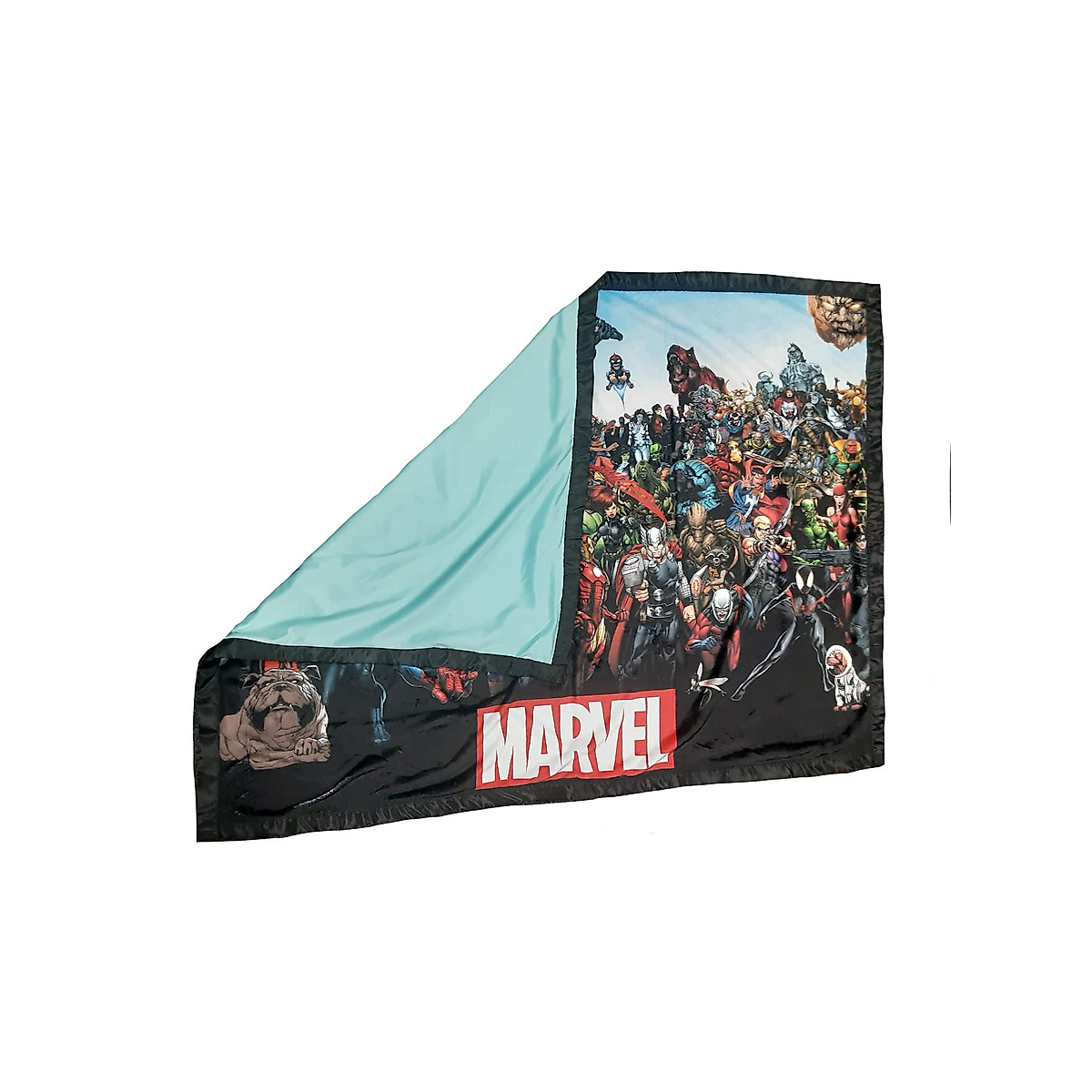 Bazillion Dreams Marvel Comics Universe Characters Fleece Softest Comfy Throw Blanket for Adults & Kids| Measures 60 x 45 Inches