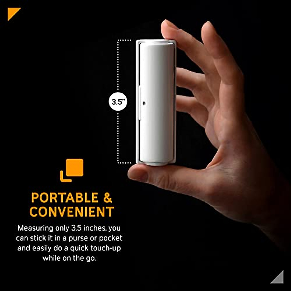 iRoller Premium Screen Cleaner, Reusable Liquid-Less, Non-Chemical Phone Cleaning Roller for iPhone, iPad, Laptop, MacBook, Computer Monitors, TV & Smartphones - No Wipes, Cloth or Spray Required