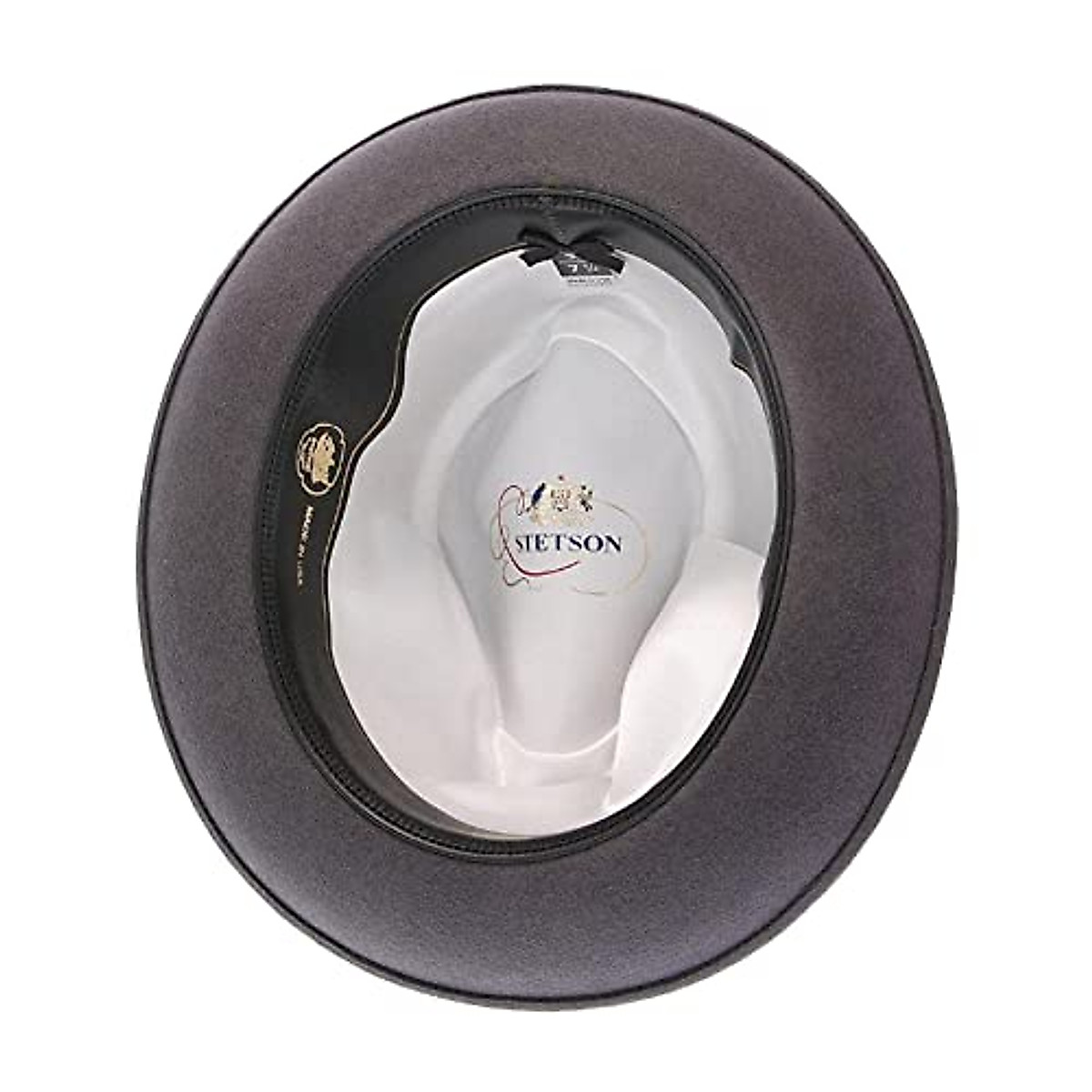 Stetson Men's Frederick Felt Fedora Hat (Caribou, 7 1/4)