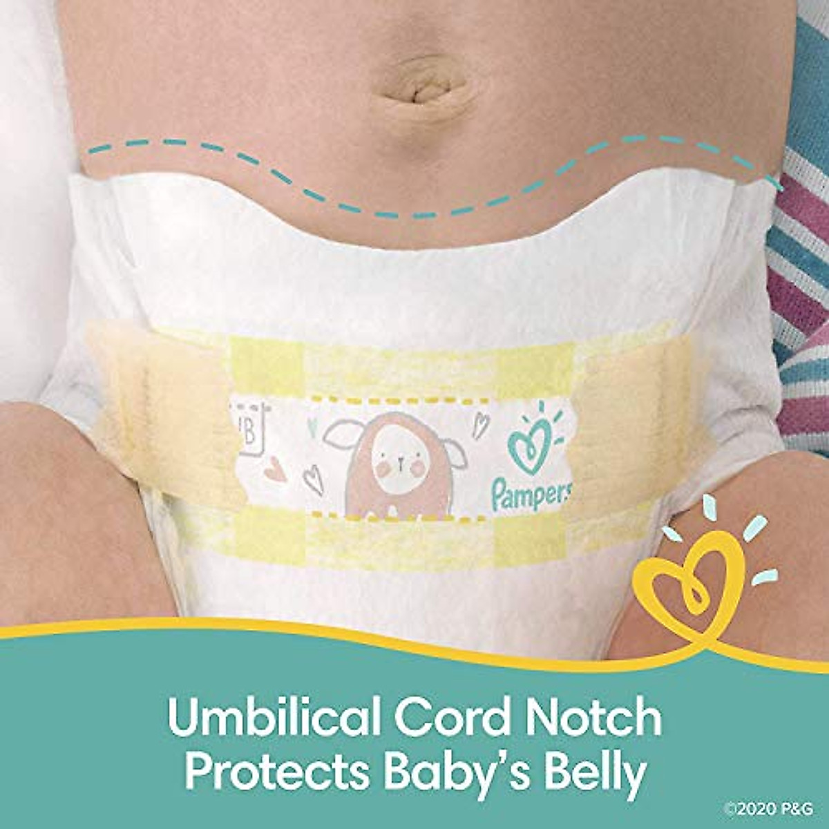 Diapers Newborn/Size 1 (8-14 lb), 198 Count and Baby Wipes - Pampers Swaddlers Disposable Baby Diapers, ONE Month Supply with Pampers Sensitive Water Baby Wipes, 12X Pop-Top Packs, 864 Count