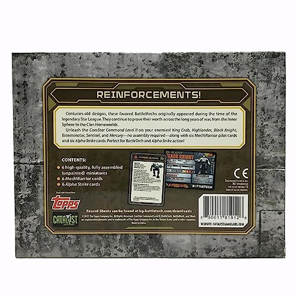 BattleTech Mini Force Pack: ComStar Command Level II