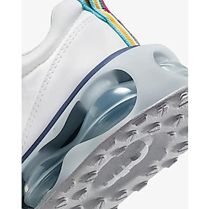 Nike Women's Air Max 2021 100, White/Thunder Blue/Pure Platinum/Archaeo Pink, 7 M US