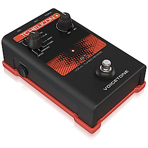 TC Helicon VOICETONE R1 Single-Button Stompbox for Studio-Quality Live Vocal Reverb