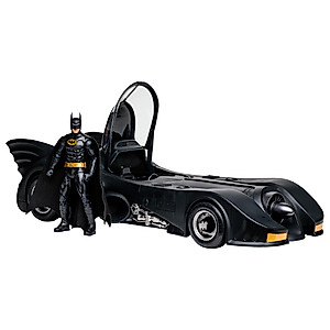 McFarlane Toys - DC Multiverse Batman & Batmobile Gold Label 2pk (1989), Gold Label, Amazon Exclusive