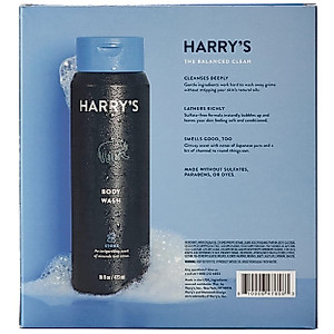 Harry�s Men�s Body Wash, Stone Scent, 16 Fluid Ounce (Pack of 3)