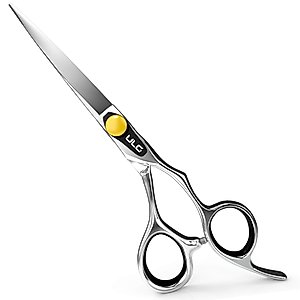 Professional Hair Cutting Scissors, 6.5 Inch ULG Barber Shears Scissors, Japanese Stainless Steel Haircut Scissors, Salon Razor Edge Series Hair Scissors with Adjustment Tension Screw