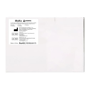 MoKo Foldable Bluetooth Keyboard, Multi-Device Folding Wireless Keyboard with Number Pad, Portable Keyboard for Laptop Tablet Phone, USB-C Rechargeable Travel Keyboard for Windows iOS Android, Gray