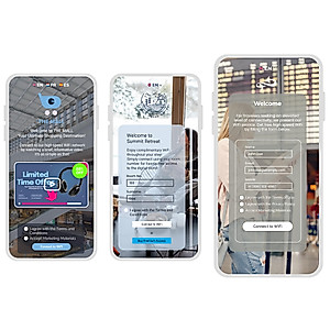 Waver SmartOne G-Series - WAC52G Captive Portal Router/Hotspot Gateway with Guest WiFi and WiFi Marketing Capabilities | 1Gbps, up to 200 Active Guests