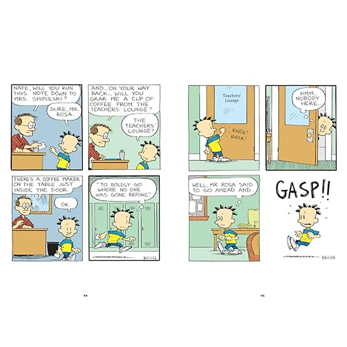 Big Nate Makes the Grade (Volume 4)
