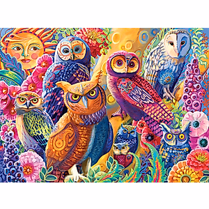 Buffalo Games - Laura Audi - Owl Autonomy - 1000 Piece Jigsaw Puzzle for Adults -Challenging Puzzle Perfect for Game Nights - Finished Size is 26.75 x 19.75