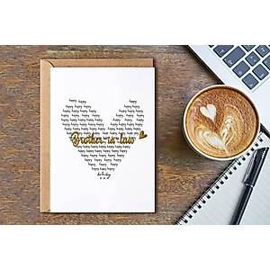 EruditeGifts Brother-In-Law Birthday Card - Birthday Card For Brother-In-Law - Inside Brother-In-Law Heart - Happy Birthday Card - Miss You Card For Brother-In-Law