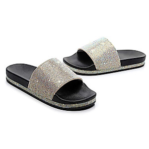 SmallYin Sandals for Women Dressy,Women's 2021 Comfy Platform Casual Sandal Shoes Summer Beach Travel Slipper Flip Flops