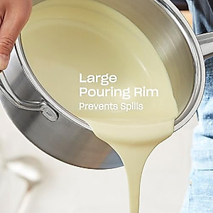 Fissler M5 Pro-Ply 5-ply Stainless Steel Saucepan, 3 Quart