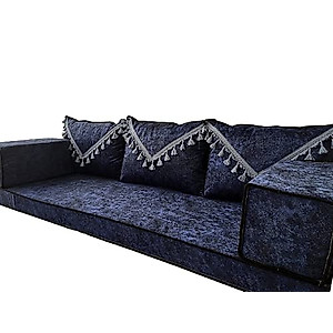 Arabic Majlis Sofa, Arabic Floor Seating, Loveseat, Arabic Cushions, Jalsa - MA 74