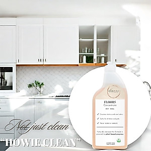 Naturally It's Clean Floor Enzyme Floor Cleaner | Safer For Pets and Kids | Powerful Plant Based Enzyme Formula Cleans Hardwood, Tile, and Floors Stain Free | 24 Gallon Rinse Free Concentrate | 1 Pack