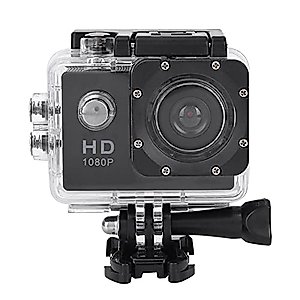 Jopwkuin 1080P Camera, Large Capacity Ultra HD Camera Multi-Functions LCD Screen Camera for Outdoor(Black)