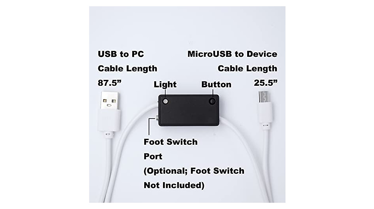 Clockwise Tools DTCR-02 RS232 Caliper Data Cable