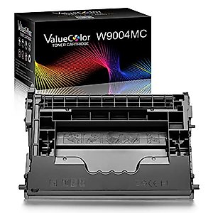 ValueColor Remanufactured W9004MC Black Toner Cartridge Replacement for HP Laserjet Managed E60155dn E60165dn E60175dn E60055dn E60065dn E60075dn MFP E62655 E62665 E62675 Printers - 1 Pack