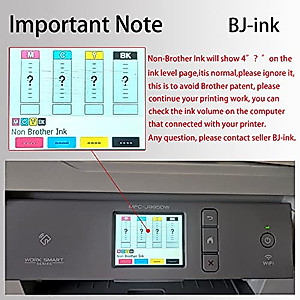 BJ-INK LC3033XXL LC3033 LC3035 Compatible Ink Cartridges Replacement for Brother MFC-J995DW MFC-J995DWXL MFC-J815DW, MFC-J805DW, MFC-J805DWXL Printer (Black, Cyan, Magenta, Yellow, 4-Pack)