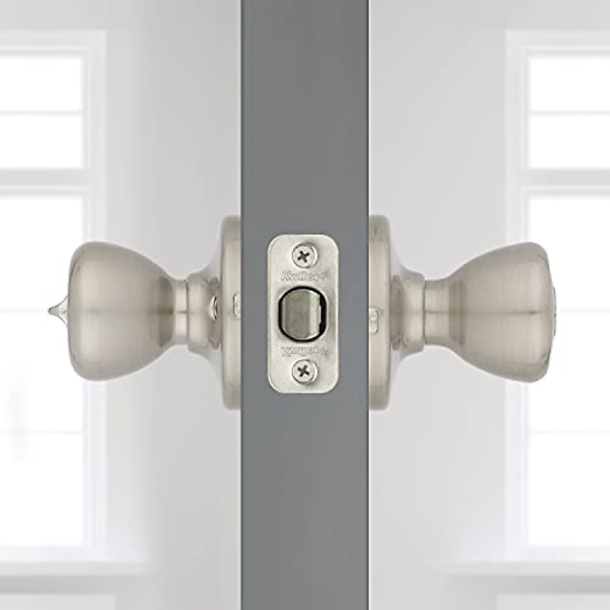 Kwikset 94002-852 Tylo Keyed Entry Knob with Smartkey Security In Satin Nickel