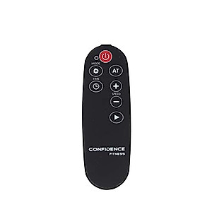 Confidence Fitness 4D Vibration Trainer Exercise Machine with Upper Body Straps and Remote