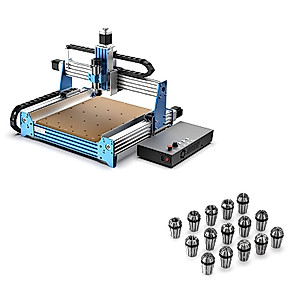 Genmitsu CNC Router Machine PROVerXL 4030 with GRBL Control + 15PCS ER11 Precision Spring Collet Set (1.0mm-7.0mm & 1/4", 1/8")